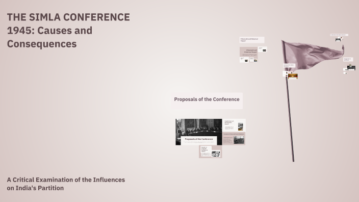 THE SIMLA CONFERENCE 1945: Causes and Consequences by nisha yusuf on Prezi