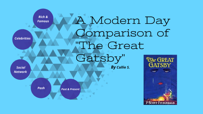The Great Gatsby compared to the modern day by CAROLINE STRAVINSKI on Prezi