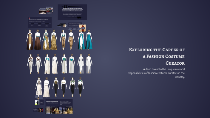 Exploring the Career of a Fashion Costume Curator by Genevieve Kim on Prezi
