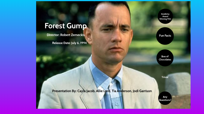 Forrest Gump by Cayla Jacob on Prezi