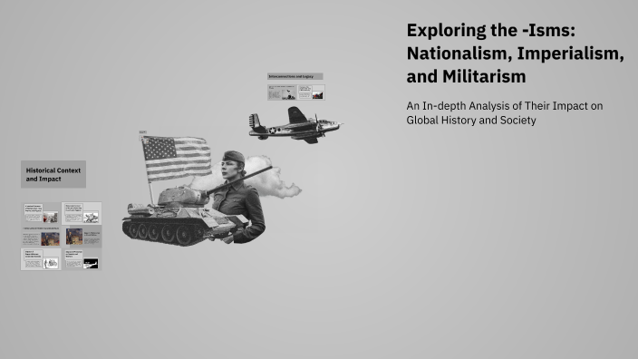 Exploring the -Isms: Nationalism, Imperialism, and Militarism by JAMES ...