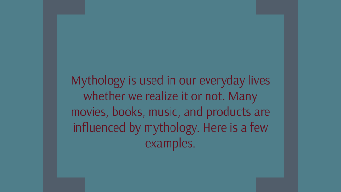 Mythology in Advertisements Mini Project by Ashlyn Case on Prezi
