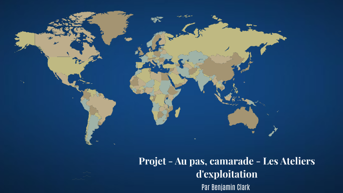 Benjamin Clark - Projet - Au pas, camarade by Ben Clark on Prezi