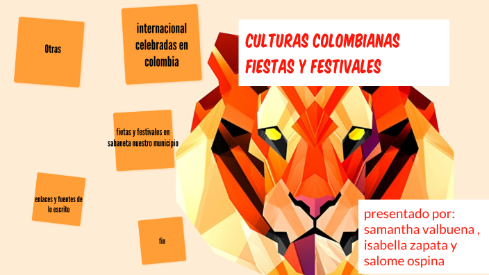 Cultura Colombiana - fiestas y festivales by Salome Ospina on Prezi