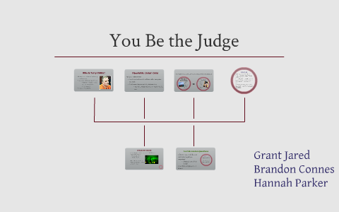 You Be the Judge by Hannah Parker
