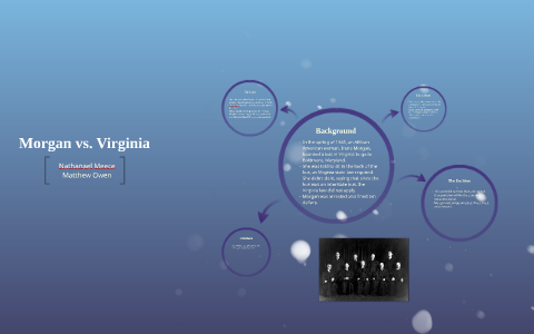 Morgan vs. Virginia by Nathanael Meece on Prezi