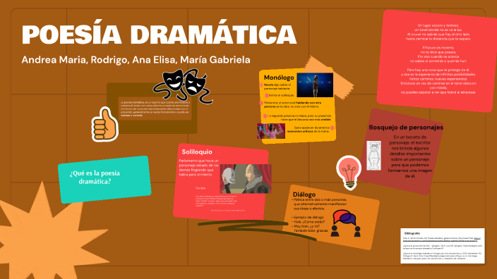 Poesía Dramática by ANA ELISA DELGADO QUIROGA on Prezi