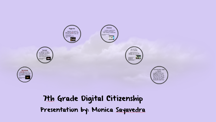 7th Grade Digital Citizenship by Monica Sayavedra