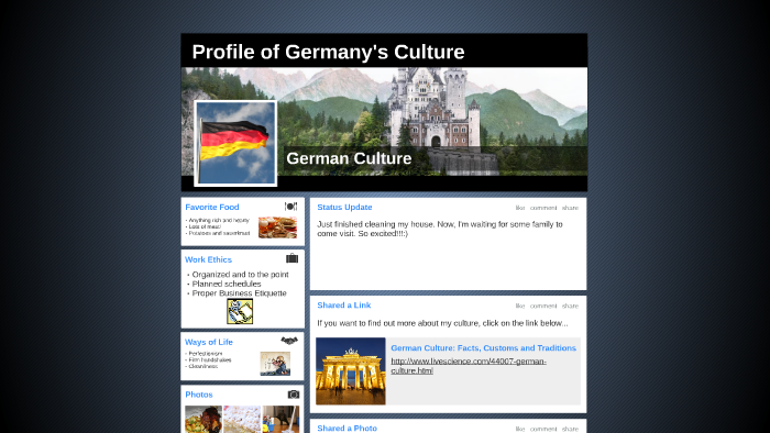 Profile of Germany's Culture by Judy Klassen on Prezi
