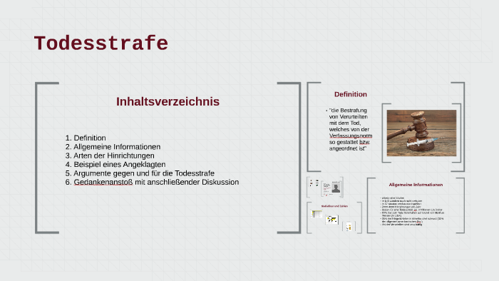 Todesstrafe by H Di on Prezi