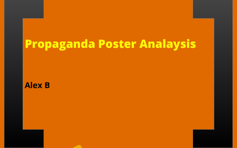 Propaganda Poster by Alex Bancila on Prezi