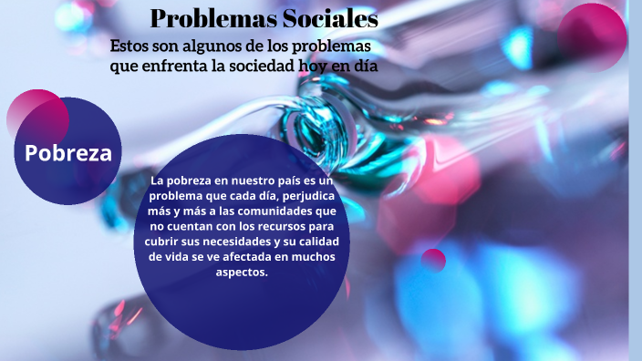 Problemas Sociales by EDWIN REYES GALVIS on Prezi