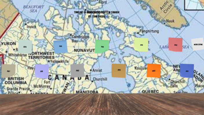Timeline of Democratic Rights in Canada by Tami Daodu on Prezi