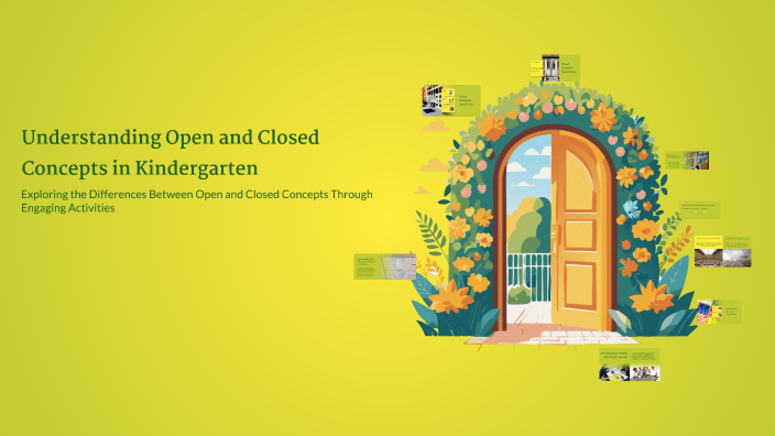Understanding Open and Closed Concepts in Kindergarten by Hadeel Hamdan ...