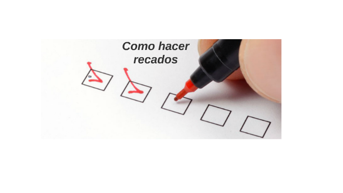 Como hacer recados by Katie Payne on Prezi
