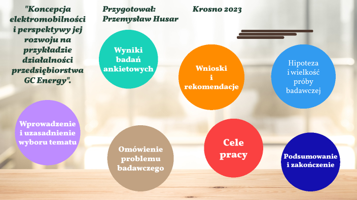 "Koncepcja elektromobilności i perspektywy jej rozwoju na przykładzie ...