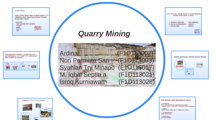 Quarry Mining Method by ardinal tamsyir on Prezi
