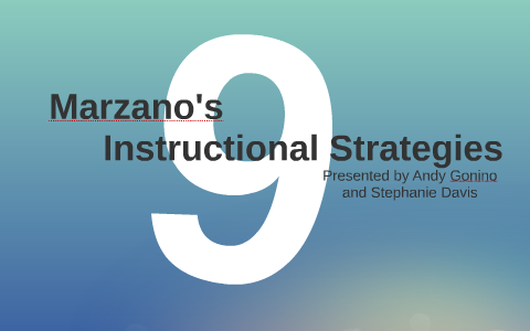 Marzano's Instructional Strategies by Stephanie Davis on Prezi