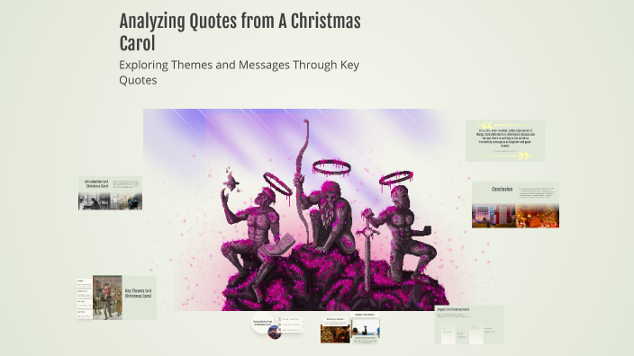 Analyzing Quotes from A Christmas Carol by millie durrant on Prezi