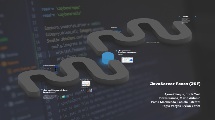 Framework JavaServer Faces by ERICK YOEL AYMA CHOQUE on Prezi