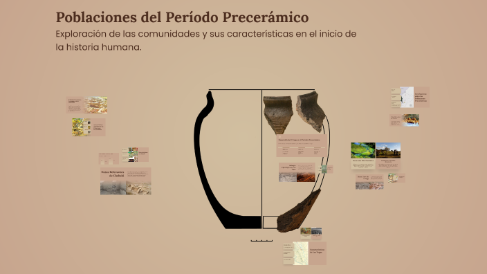 Poblaciones del Período Precerámico by Arlet Ch on Prezi