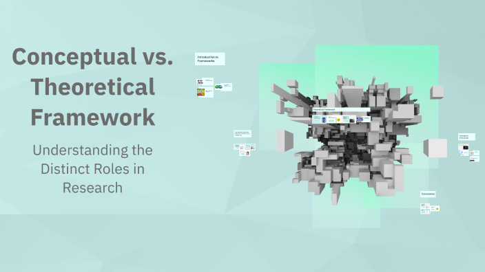 Conceptual vs. Theoretical Framework by MARJON GONZALES on Prezi