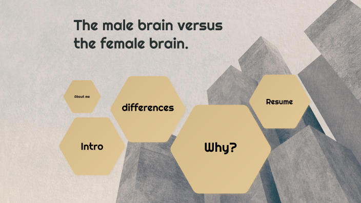 The male brain versus the female brain. by Robin Marinus on Prezi