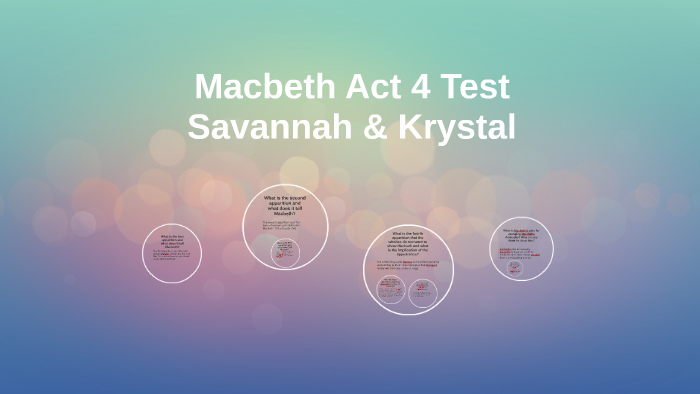 Macbeth Act 4 Test by Savannah Reynolds on Prezi