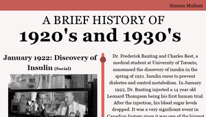 Simran Multani- 1920's and 1930's Timeline by Simran Multani on Prezi ...