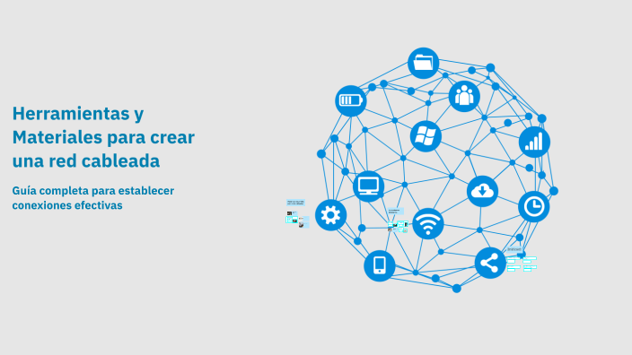 Herramientas y Materiales para crear una red cableada by David on Prezi