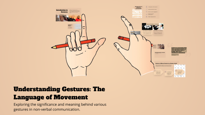 Understanding Gestures: The Language of Movement by Thành Nguyễn on Prezi