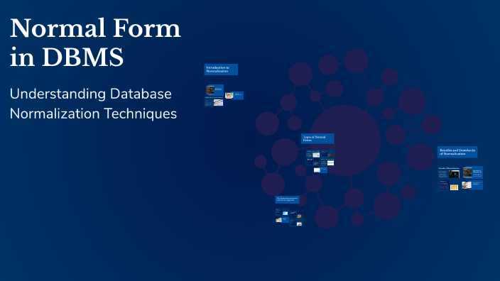 Normal Form in DBMS by Ashmeena Shaik on Prezi