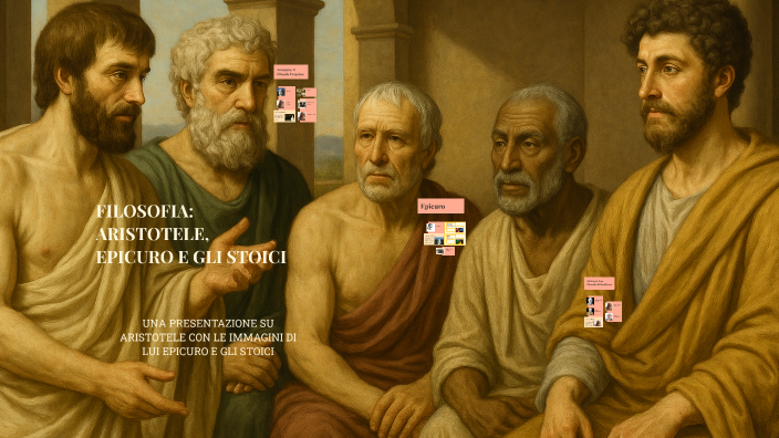 FILOSOFIA: ARISTOTELE, EPICURO E GLI STOICI by alessia romano on Prezi