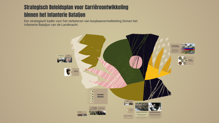 Strategisch Beleidsplan voor Carrièreontwikkeling binnen het Infanterie ...
