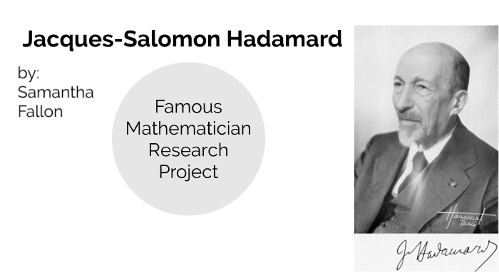 Famous Mathematician project. by Samantha Fallon on Prezi