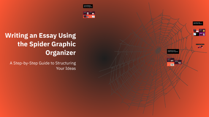 Writing an Essay Using the Spider Graphic Organizer by Magally del ...