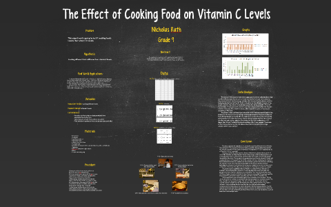 The Effect of Cooking Food on Vitamin C Levels by Nicholas Rath on Prezi