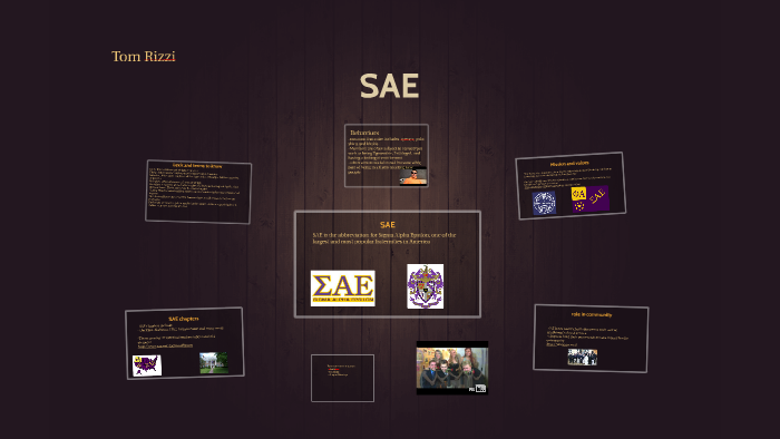 SAE Tom RIzzi by tom rizzi on Prezi