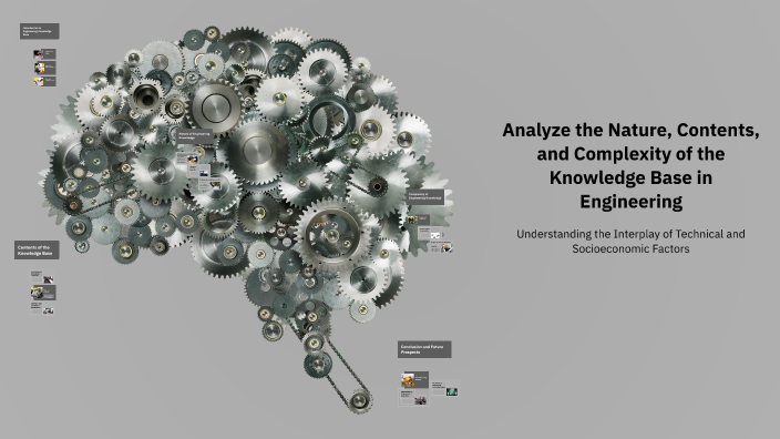 Analyze the Nature, Contents, and Complexity of the Knowledge Base in ...