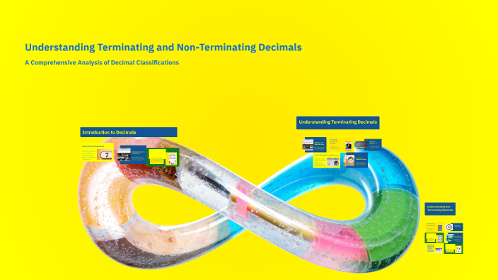 Understanding Terminating and Non-Terminating Decimals by Osmar Mora on ...