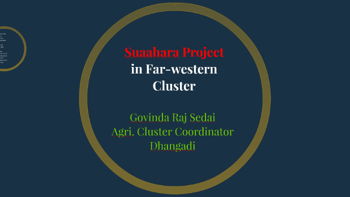 Suaahara Project in Far-western Cluster by Govinda Raj Sedai on Prezi