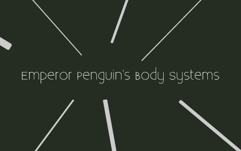 Emperor Penguin's Body System by David Guizarry on Prezi