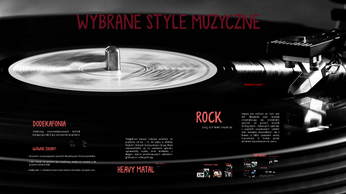 Dodekafonia Rock Heavy Metal by Paulina Celmer on Prezi