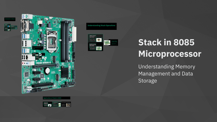 Stack in 8085 Microprocessor by Sanjai SanjaiSuresh on Prezi