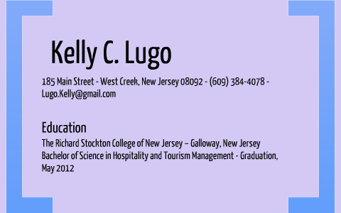 Resume by Kelly Lugo on Prezi