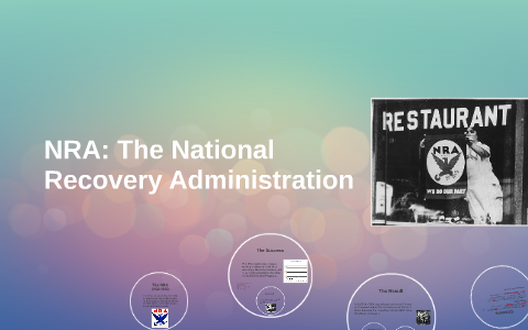 NRA: The National Recovery Administration by Alex Molwitz
