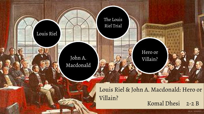 Louis Riel & John A. Macdonald: Hero or Villain? by Komal Dhesi on Prezi