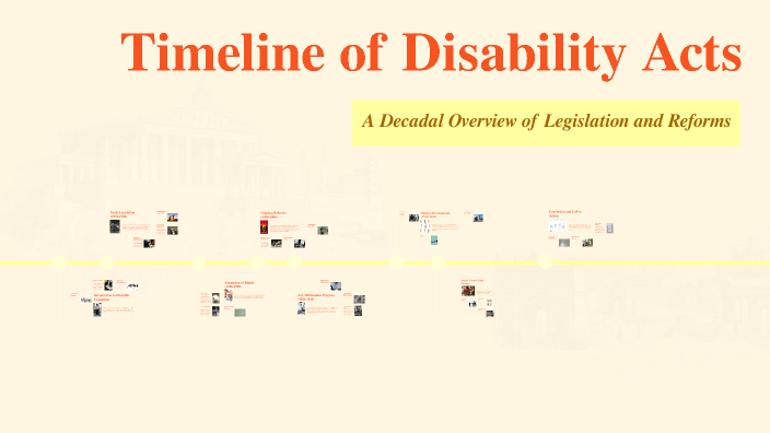 Timeline of the Disability Act by kalissa gilliard on Prezi