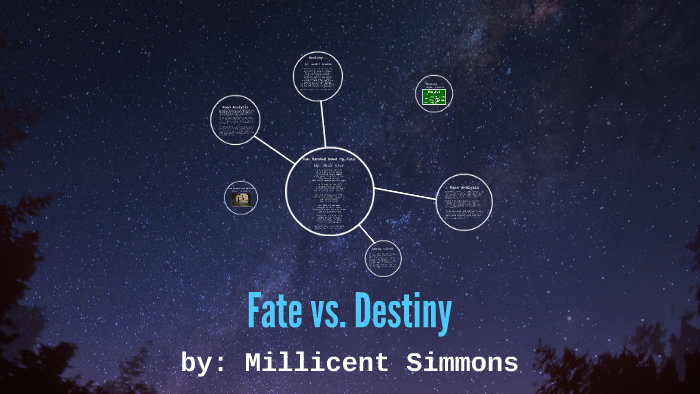Fate vs. Destiny by Millicent Simmons on Prezi