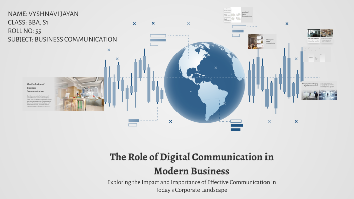 The Role of Digital Communication in Modern Business by Vyshnavi Jayan ...
